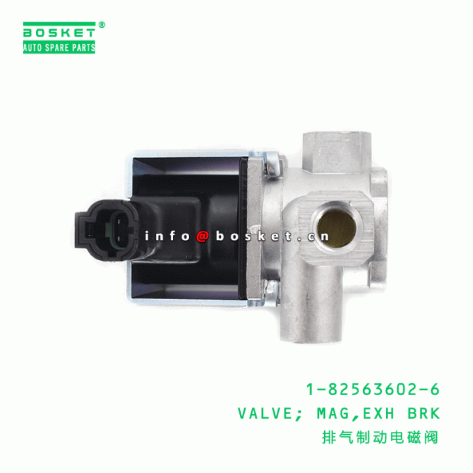 1-82563602-6 FVZ34 6HK1 Isuzu Engine Parts Exhaust Brake Mag Valve ...